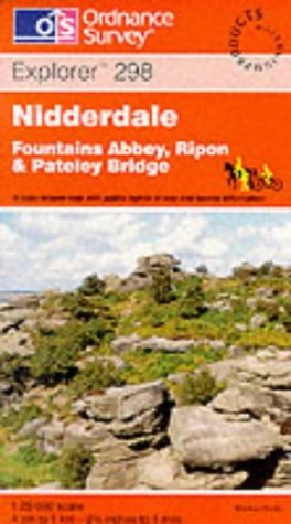 Amazon | Nidderdale Fountains Abbey (Explorer Maps) | Ordnance Survey ...