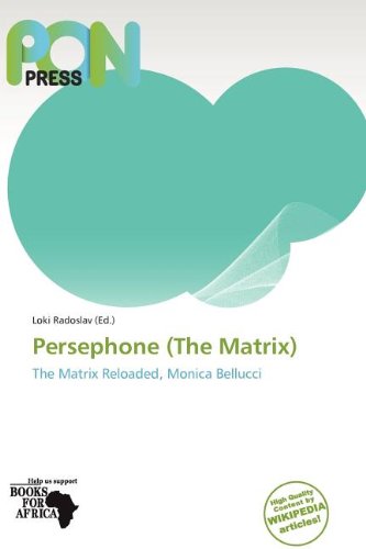 Persephone (The Matrix) | Amazon.com.br