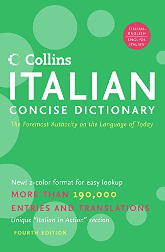 Collins Italian Concise Dictionary, 4e (HarperCollins Concise ...