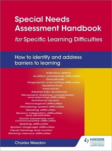 Special Needs Assessment Handbook for... by Weedon, Charles