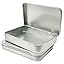 6 Pcs Metal Hinged Tin Box Container Mini Portable Small Storage ...