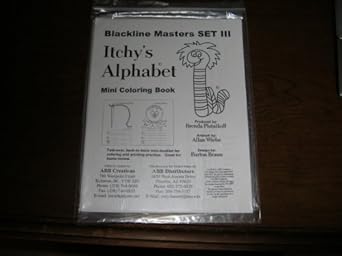 Blackline Masters Set Iii: Mini Coloring Book Traditional (Itchy's ...