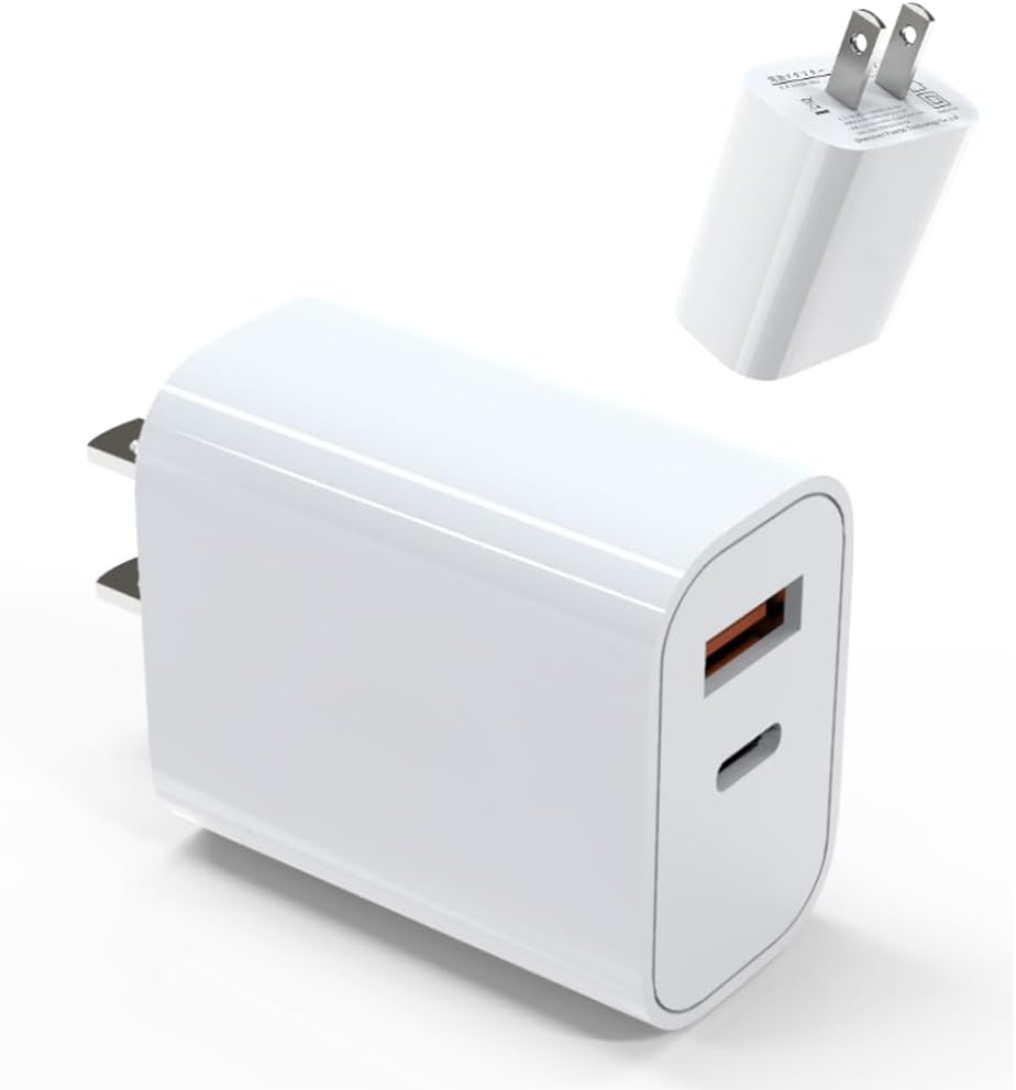 Amazon | QISI AC充電器 20W 急速充電 type c usb a2ポート QC3.0 PD対応 超コンセント USB C コンセント ACアダプター Type C USB充電 ...