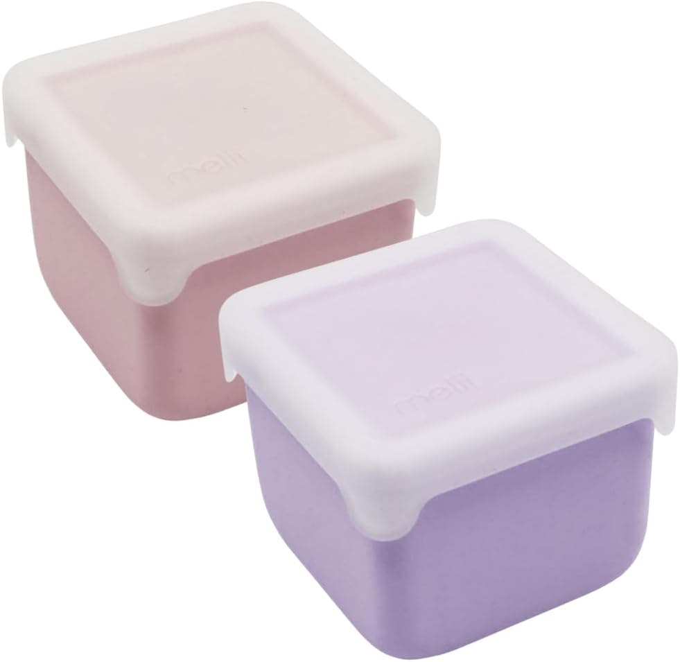 Amazon.com: melii 100% Silicone Reusable Sandwich Container, Great for ...