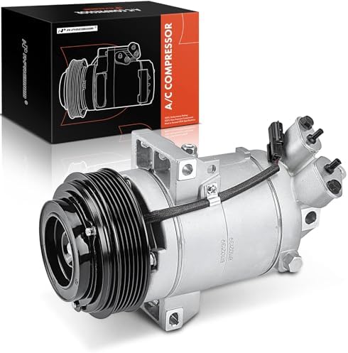 A-Premium Air Conditioner AC Compressor with Clutch Compatible with ...