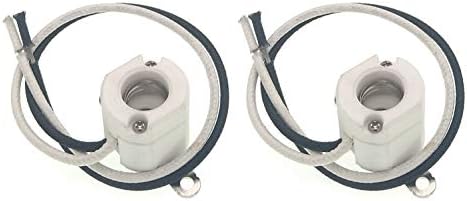 E11 Mini-Candelabra Base Ceramic Lampholder,TWDRTDD Mini Can E-11 Base ...