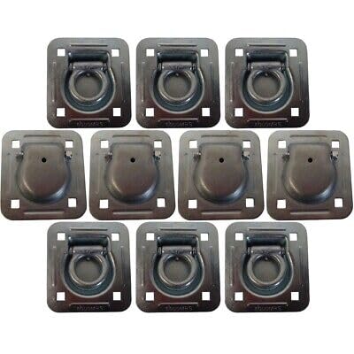 Fits for 10 pk Flush Mount Recessed Ring Trailer Cargo Tie Down Control ...