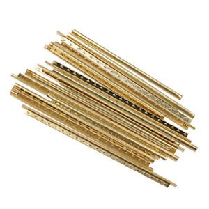 Buy 20Pcs Golden Brass Fret Wire Fretwires Precut Fret 2mm Folk ...