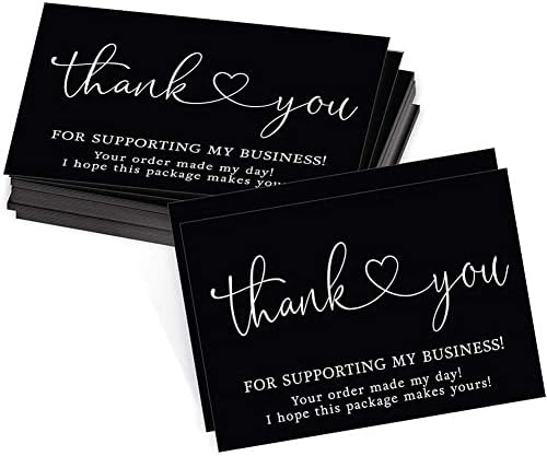 Thank You Cards for Small Business, 3x3.5, 100 Bulk Pack - Essential ...