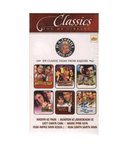 Amazon.com: Six Classic Films From Rajshri 6 Dvd Set : Movies & TV