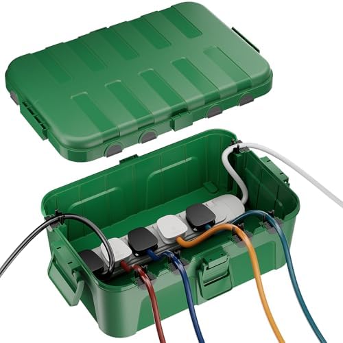 RESTMO Extra Large Waterproof Electrical Box, IP54 Weatherproof Outdoor ...
