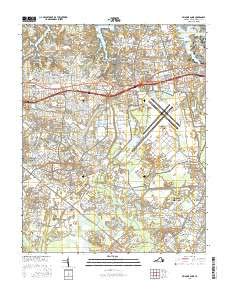 Amazon.com: Princess Anne, Virginia topo map by East View Geospatial, 1 ...