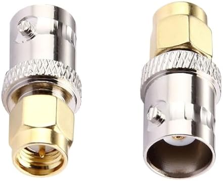 Amazon.com: DHT Electronics 2pcs RF coaxial Coax Adapter SMA Male to BNC Female : Electronics