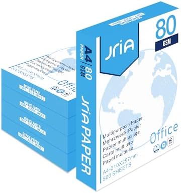 nu: A4 Multi-Purpose Printer Paper, White, 500 Sheets, Smooth Surface ...