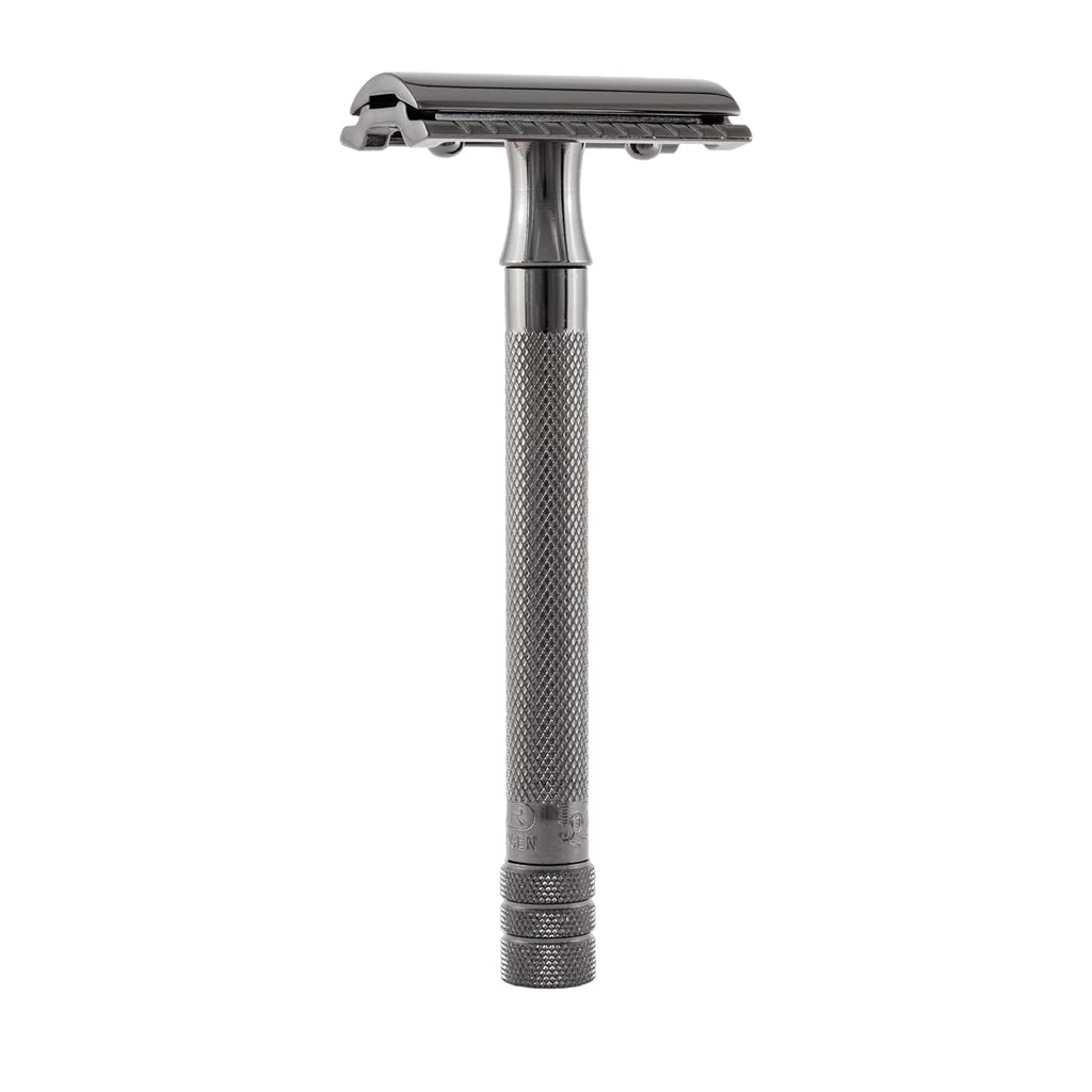 Amazon.com: Merkur Double Edge Safety Razor, Straight Cut, Extra Long ...