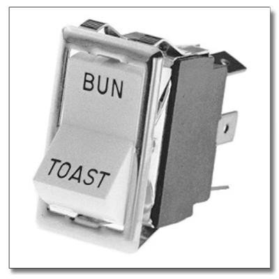 SAVORY BUN/Toast Switch (DPDT,ON/ON) 21351: Amazon.com: Tools & Home ...