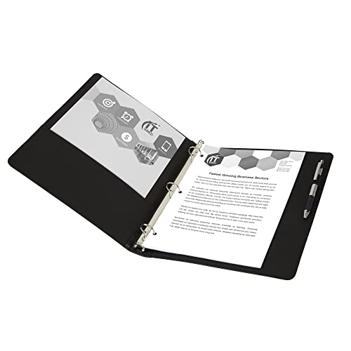 Office Depot® Brand Premium Leatherette Presentation View 3-Ring Binder ...