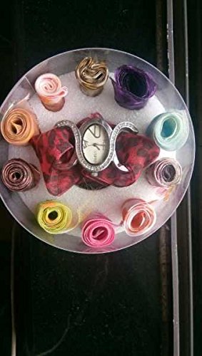 Watch with full color changeable ribbons : Amazon.in: Fashion