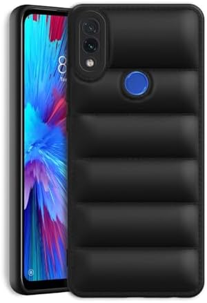 Plus Puffer Case Camera Protection Soft Back Cover for Redmi Note 7 ...