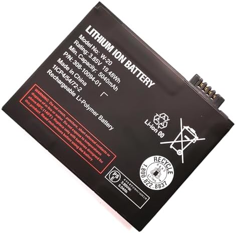 Amazon.com: GBBBT W-20 Battery 5040mAh High Capacity Replacement for ...