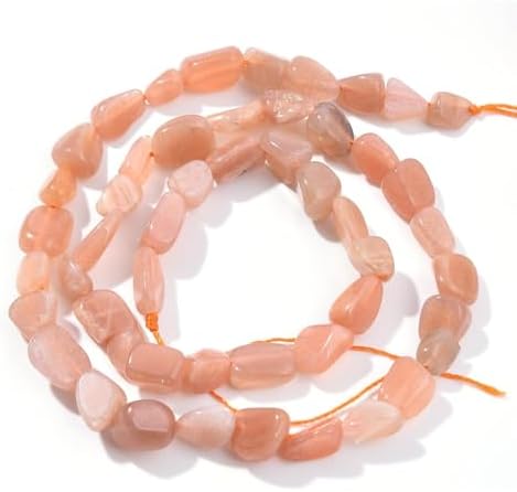 Amazon.com: HAAMIIQII Natural Sunstone Pebble Stone 5-8mm Small ...