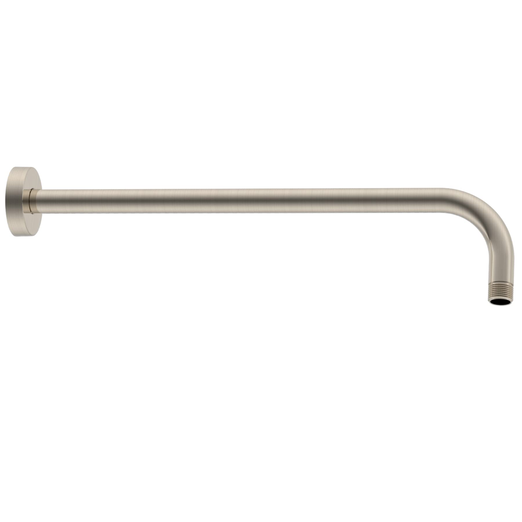 Hibbent 16 Inch All Metal Shower Extension Arm, Extra Long Shower Arm ...