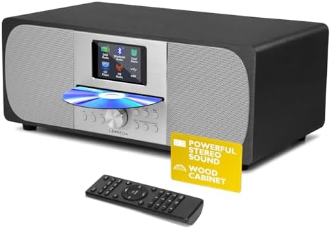 CD Player with DAB Radio | HIFI System | DAB+, Bluetooth Radio, FM ...