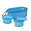 Buy MILTON Graze Big Lunch Box, 2 Round Inner Steel Microwave Safe ...