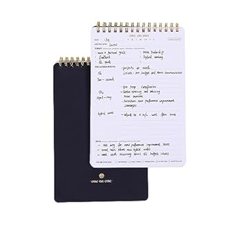 Business Meeting Notebook for Work With Action Items – Bestselling 1:1 ...