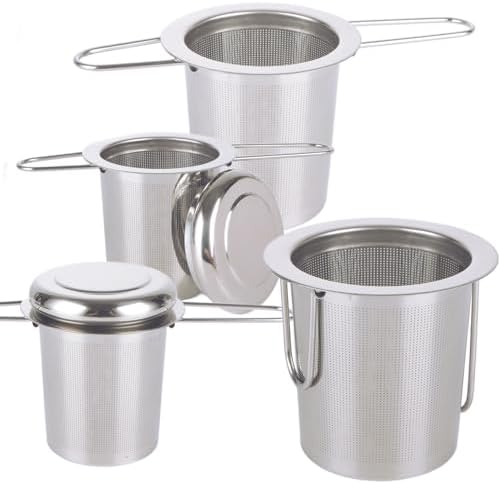 Amazon.com: QTLCOHD 4 Pack Tea Infuser, Stainless Steel Tea Strainer ...