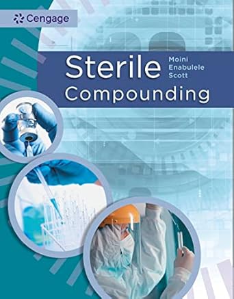 Sterile Compounding: 9780357766040: Medicine & Health Science Books @ Amazon.com