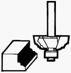 Vermont American 22755 1-1/2-Inch Carbide Classical Router Bit - Power ...