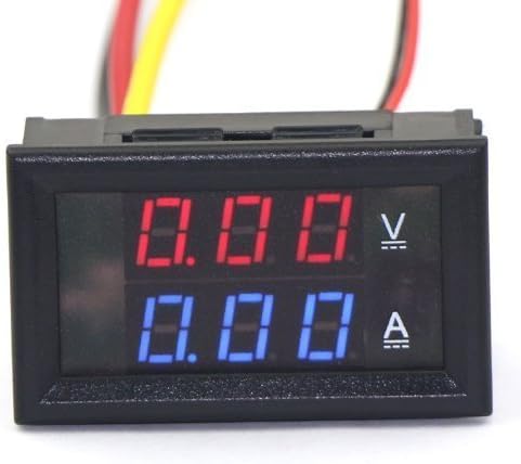 SMAKN Car/motorcycle Voltmeters Ammeters 0-300v/5a LED Digital Dc ...