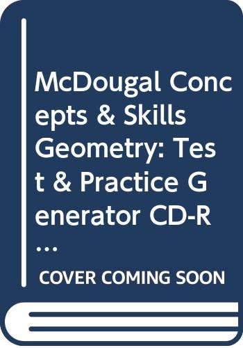 McDougal Concepts & Skills Geometry: Test & Practice Generator CD-ROM ...