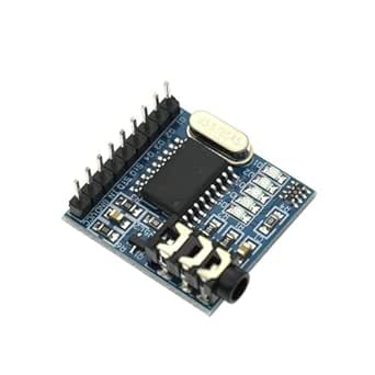 MT8870 DTMF Voice Decoding Module Telephone Module Dial Control: Amazon ...