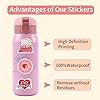 Amazon.com: Pink Bookish Stickers 61pcs, Book Sticker for Kindle, Pink ...