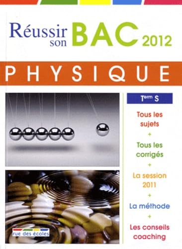 Amazon.in: Buy Réussir son bac 2012 physique serie s : oblig et spec Book Online at Low Prices ...
