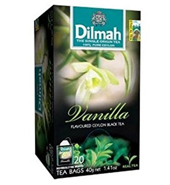 Amazon.com : Dilmah Fun Time Four Flavored Ceylon Premium Tea (Vanilla ...
