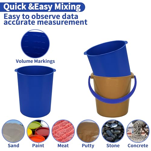 Snapklik.com : 5 Gallon Bucket Liner For Concrete Mix And Mud ...