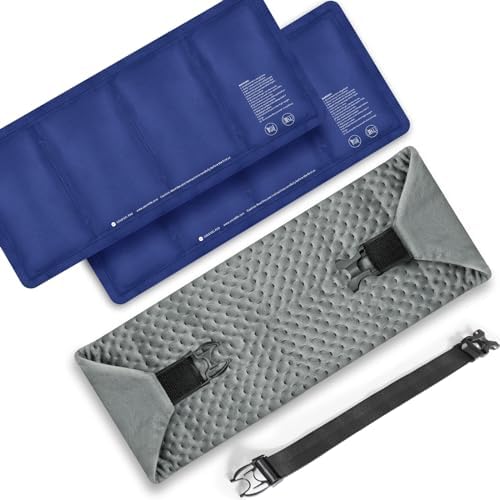 Amazon.com: FlexiKold Reusable Gel Large Ice Pack with Straps – Cold ...