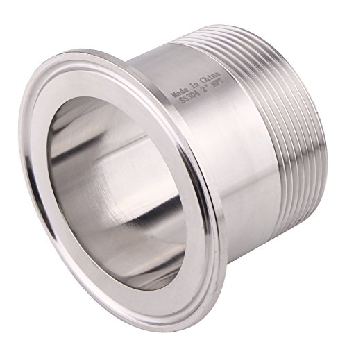 Snapklik.com : DERNORD Sanitary Male Threaded Pipe Fitting To 2.5 INCH