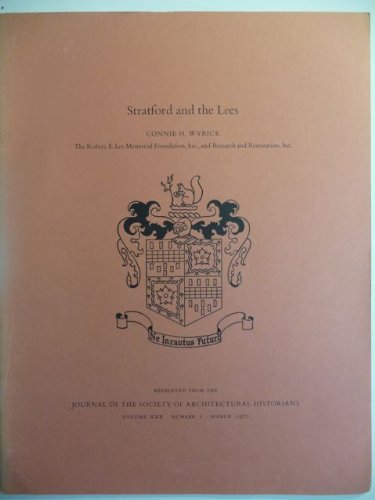 Stratford and the Lees: CONNIE H. WYRICK: Amazon.com: Books