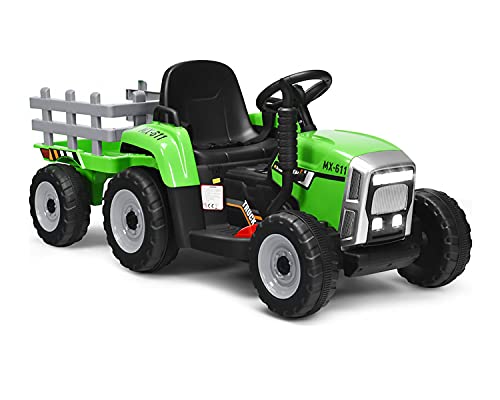 Plan Hoot Tracteur électrique 12 V 7 Ah alimenté par piles pour enfants ...