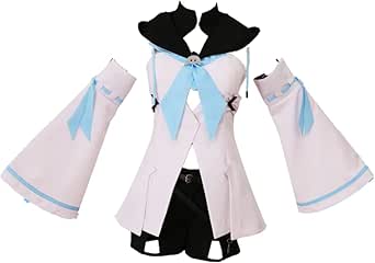 Amazon.com: Shirakami Fubuki Cosplay Costume - Stunning and Glamorous ...