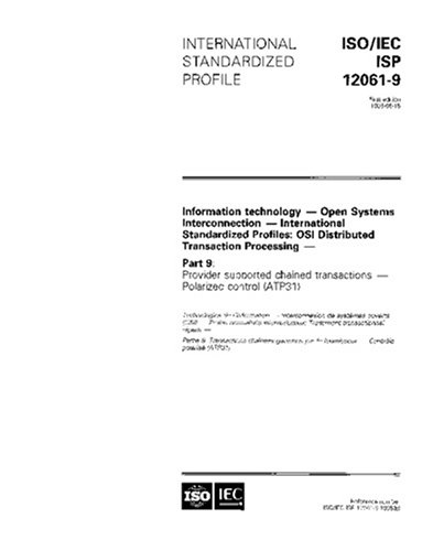 ISO/IEC ISP 12061-9:1995, Information technology - Open Systems ...