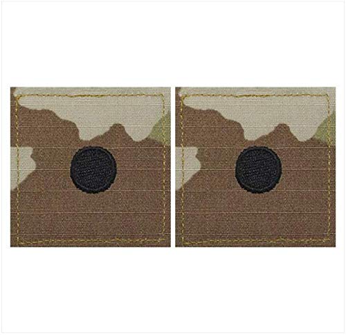 Amazon.com: Army ROTC OCP Rank w/hook closure : 2nd Lieutenant (2LT ...