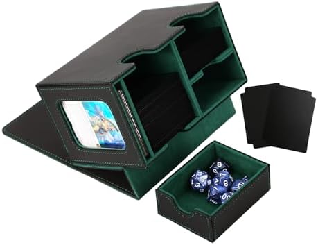 Amazon.com: ZLCA Card Deck Box with Display Window,MTG Commander Deck ...