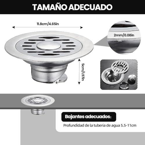 Trampa Para Coladera De Regadera - Ferreteria Y Herramientas