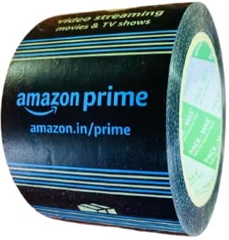 PackMax® (Pack Of-1) Amazon Printed (3 inch x 100 mtrs) High Strength BOPP Packing Tape for Home ...