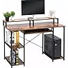 TEKAVO Computer Table With Keyboard Tray | Desktop Table For Home ...